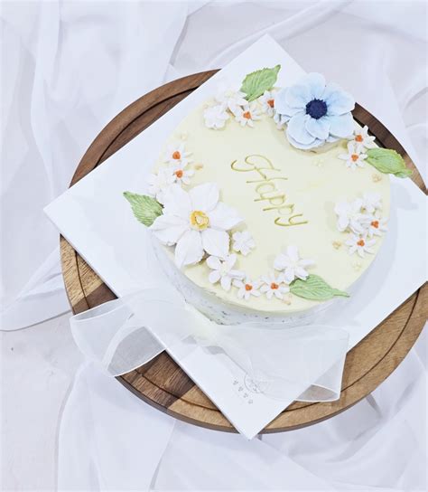 인천서구 가정역 기념일 떡케익 주문제작 후기 설향앙금 청라떡케이크 네이버 블로그