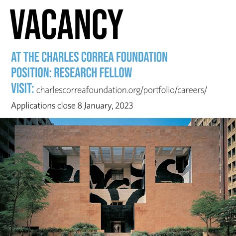 2023 Fellowship Charles Correa Foundation
