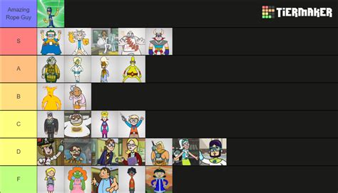 My Wordgirl Villains Tierlist Link Create Word