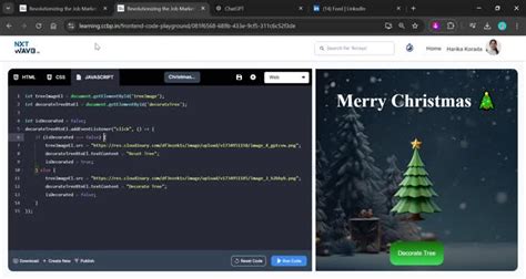 Harika Korada On Linkedin Christmascodingchallenge Christmascodingchallenge
