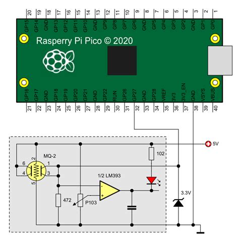 Interface MQ Gas Sensor Modules To 3 3V Development Boards One Transistor