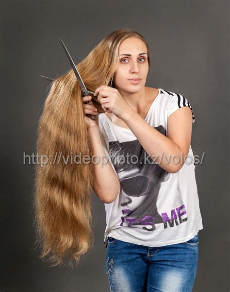 Super Long Hair Cut Off