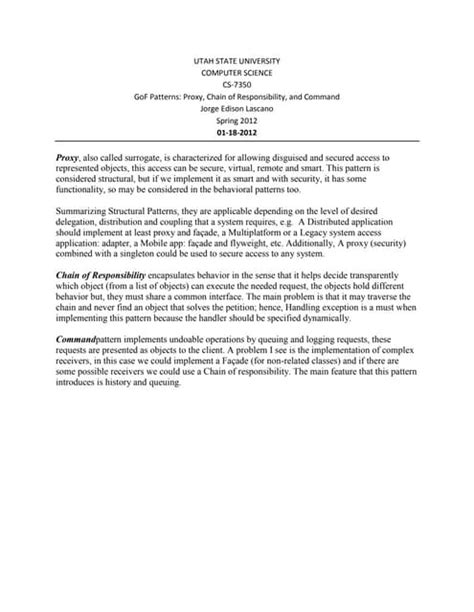 Gof Patterns Prototype Singleton Adapter Bridge Doc