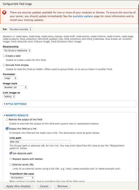 Javascript Creating Linkable Images Using Flexslider And Slideshow View Drupal Answers