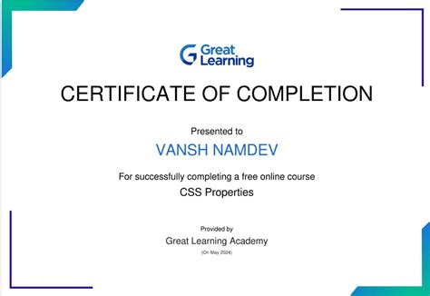 Vansh Namdev On Linkedin Im Thrilled To Share That I Have