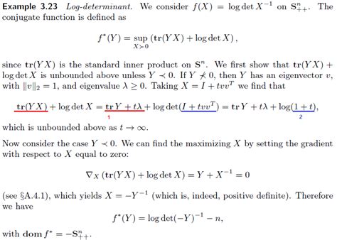 Linear Algebra Some Properties Of The Determinant And The Trace