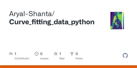 Github Aryal Shantacurvefittingdatapython