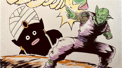 드래곤볼 피콜로~ 추모팬아트 주조연드로잉 Anime Drawing Dragonball Fanart とりやま あきら Toriyamaakira 추모작 토리야마