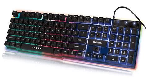 Bytech Gaming Rgb Clicky Wired Keyboard Reconditioned