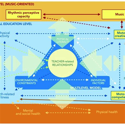 The Framework Of The Ecological Model In Physical Education Yellow