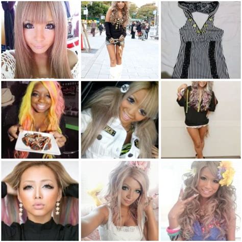 Tsuyome Gyaru Gyaru Fashion Gyaru Extreme Makeup