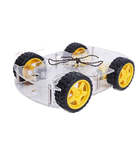 DIY Robot Car Smart Chassis Kit W Speed Encoder W Layer For Arduino RPi Lupon Gov Ph