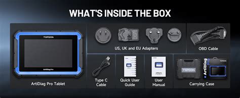 Topdon Car Diagnostic Tool Artidiag Pro With Online Coding And Bi Directional Control Full