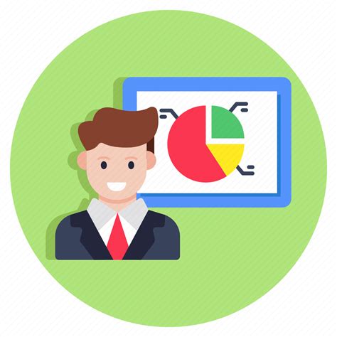 Presentation Business Analytics Infographic Statistics Data Icon