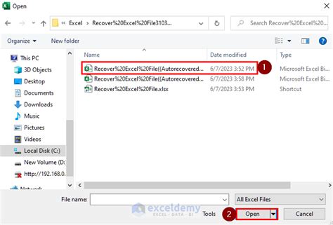 How To Recover An Excel File Overwritten And Deleted Files Exceldemy