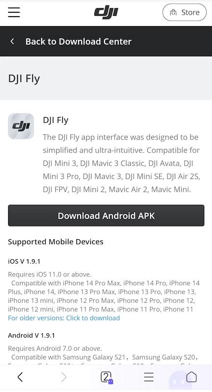 How To Install Dji Fly App On Android Cult Of Drone
