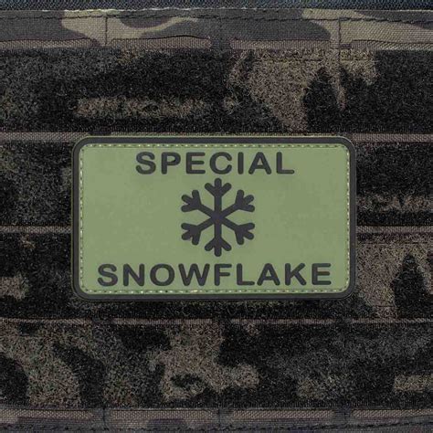 Special Snowflake Pvc Morale Patch Shellback Tactical