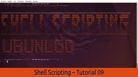 Shell Scripting Tutorial 09 De La Teoría A La Práctica Parte 03