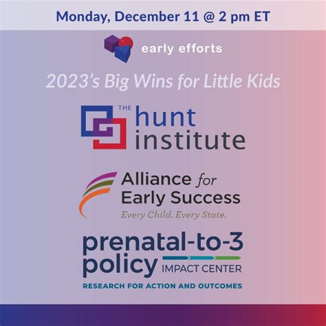 Prenatal To 3 Policy Impact Center On Linkedin Earlyefforts
