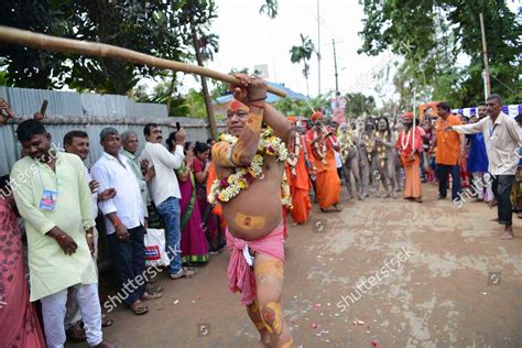 Naga Sadhus Naked Yogis Perform Different Editorial Stock Photo Stock Image Shutterstock