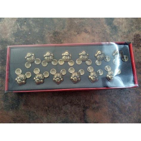 Mickey Mouse Metal Shower Hooks Set Sealed S