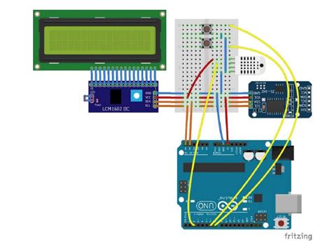 Arduino Real Time Clock Using Ds3231 Rtc And Ssd1306 Oled 52 Off