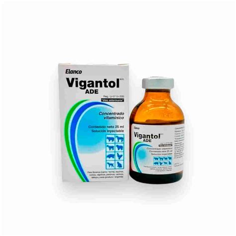 Vitaminas Para Perros Gatos Y Animales De ProducciÓn Vigantol Ade