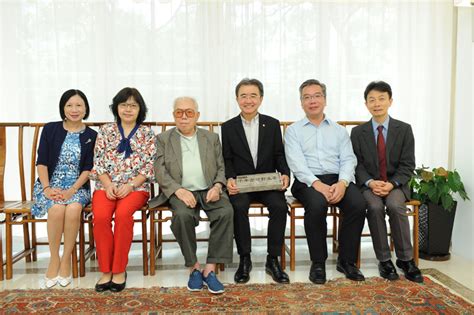 校長錢大康教授宴請張安德院士 香港浸會大學基金