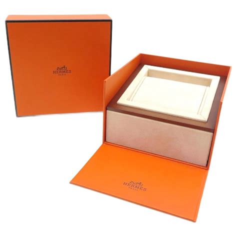 Hermès Box For Hermes Cape Cod Arceau Hour H Clipper Orange Watch