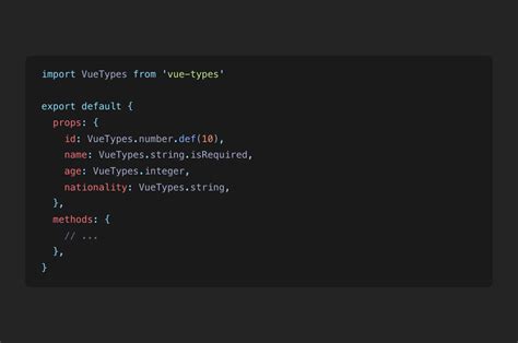 Vuetypes Vue Prop Types Definitions Made With Vuejs