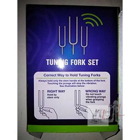 Tuning Fork Set Of 8 In Printed Box ट्यूनिंग फोर्क ट्यूनिंग फोर्क्स ट्यूनिंग कांटा Labpro