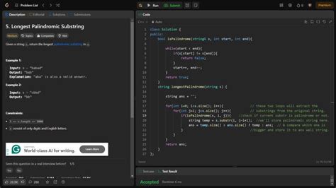 Vaibhav Telse On Linkedin Datastructures Algorithms Codingchallenge Palindrome Codehelp
