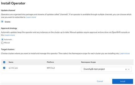 Deploy A Crunchy Postgresql For Kubernetes Operator To An Openshift Cluster Ibm Developer