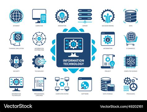 Information And Communication Technology Vector Images Over 540000