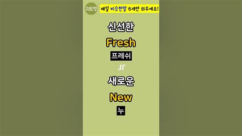 헷갈리기 쉬운 비슷한 영어단어 이것만 알아도 영어가 정말 쉬워요 Youtube