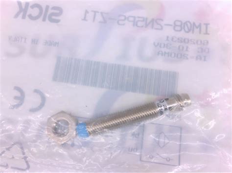 Sick Im08 2n5ps Zt1 60202310607im08w 60231 Inductive Sensor Dc 3 Wire Im08 Surpius