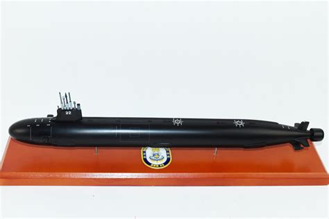 Uss Seawolf Ssn 21 Submarinenavyscale Modelmahogany20 Inch