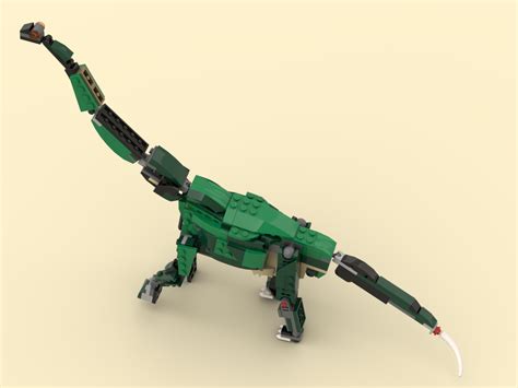 Lego Moc Brachiosaurus 76907 Lotus 31058 Dinos Alternate By Ambrosino Rebrickable Build
