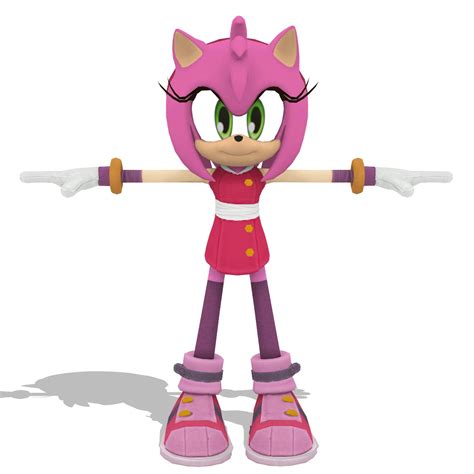 Amy Rose Mmd Pmx By Bak09 On Deviantart