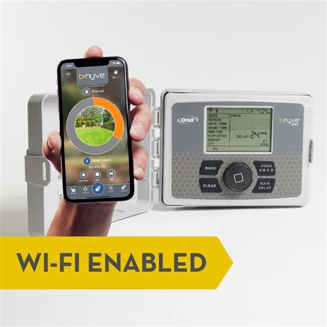 Orbit 6 Station Digital Wi Fi Compatible Indoor Outdoor Smart Irrigation Timer 57946 Sansujyuku