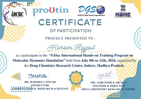 Hariom Rajput On Linkedin I Completed Workshops 🔬🖥️5 Day