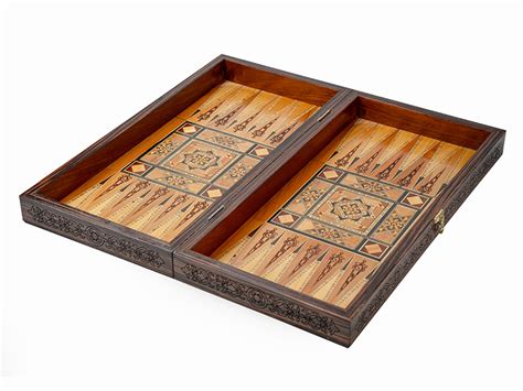 Backgammon Table Walnut Dark Class B Minbaladeh World
