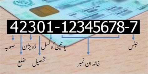 The Secrets Of Your Cnic What The 13 Digits Reveal About You Cnic