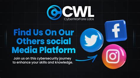 Cyberwarfare Labs On Linkedin Socialmedianetwork Connectwithus Cwlabs