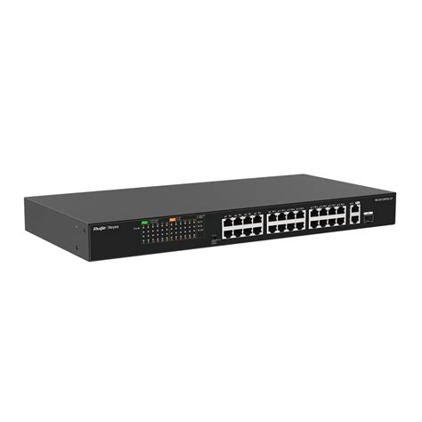 24 Port 10 100 Mbps With 2 Port Gigabit Unmanaged Poe Switch 180w Dahua Lebanon Hanbali