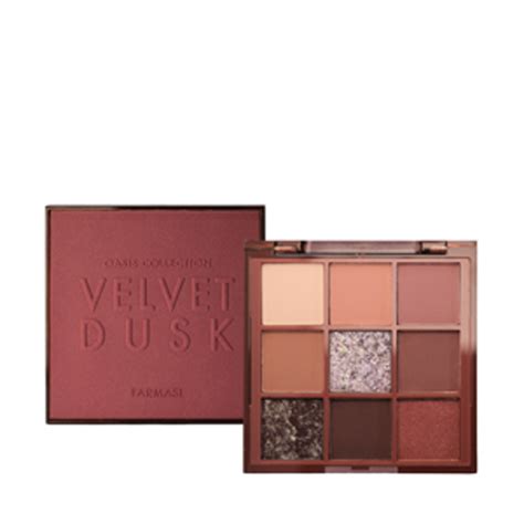 თვალის ჩრდილების პალიტრა Velvet Dusk