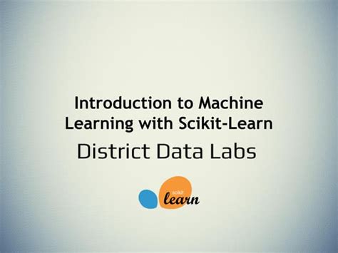 Introduction To Machine Learning With Scikit Learn Pdf Computing Technology And Computing