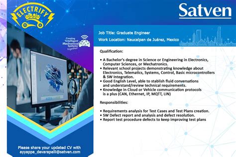 Satyam Venture Engineering Services Mexico 🇲🇽 Is Hiring Ayyappa Devarapalli