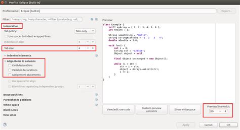 tips code formatting di eclipse klik pada menu window preferences
