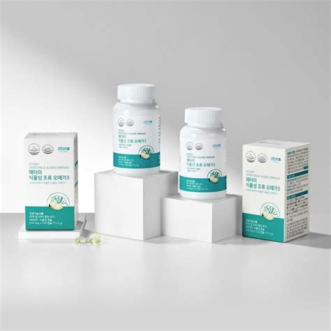 Атоми Омега 3 вегетарианская 120 шт Atomy Vegetable Algae Omega 3